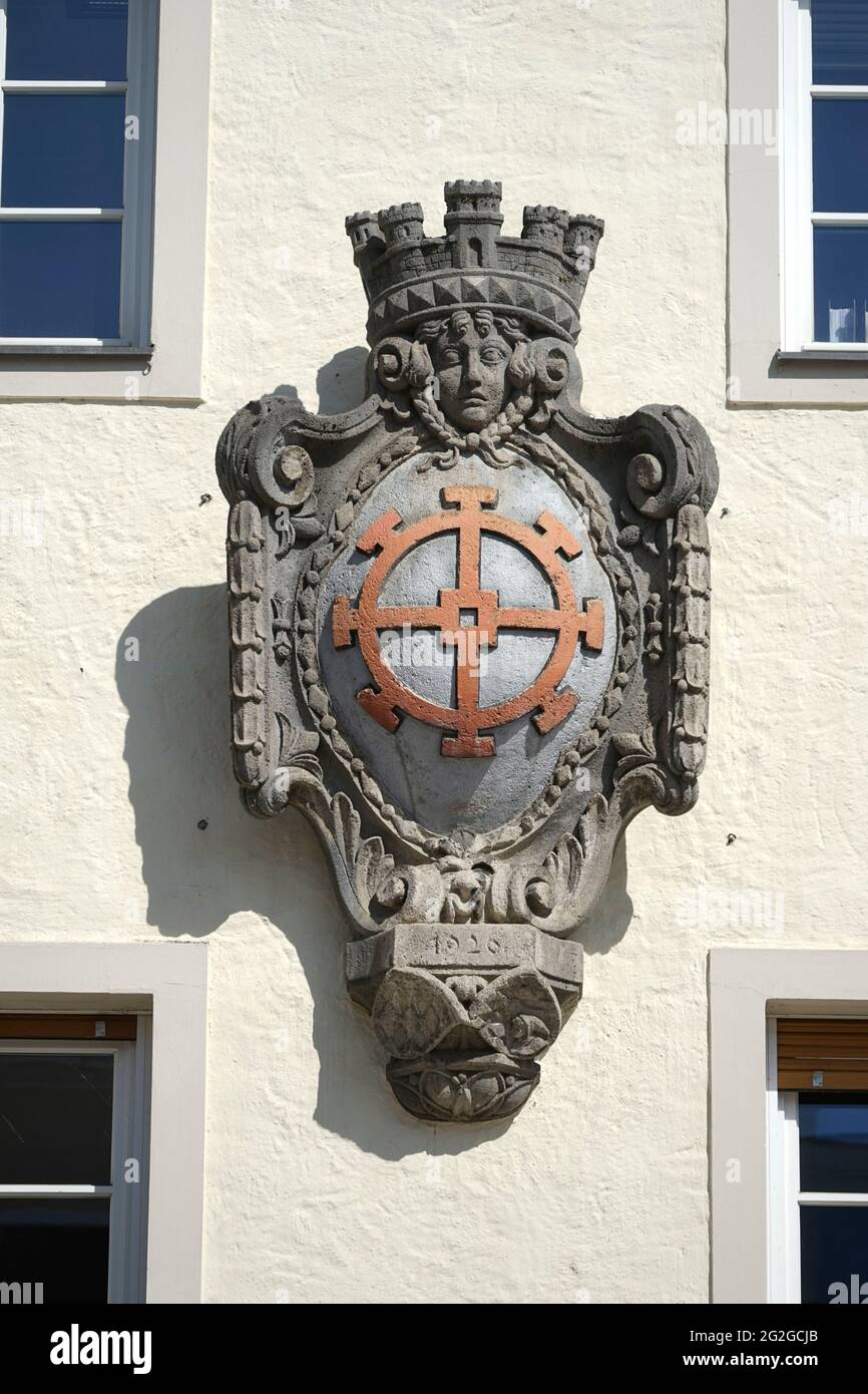 Germany, Bavaria, Upper Bavaria, Mühldorf district, Mühldorf, town ...