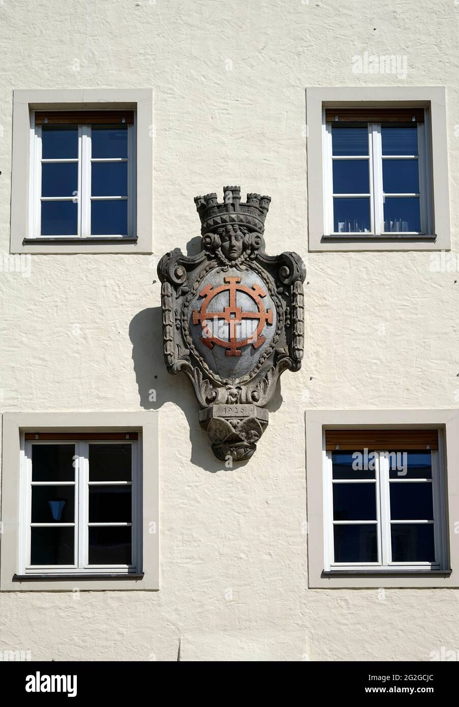 Germany, Bavaria, Upper Bavaria, Mühldorf district, Mühldorf, town ...