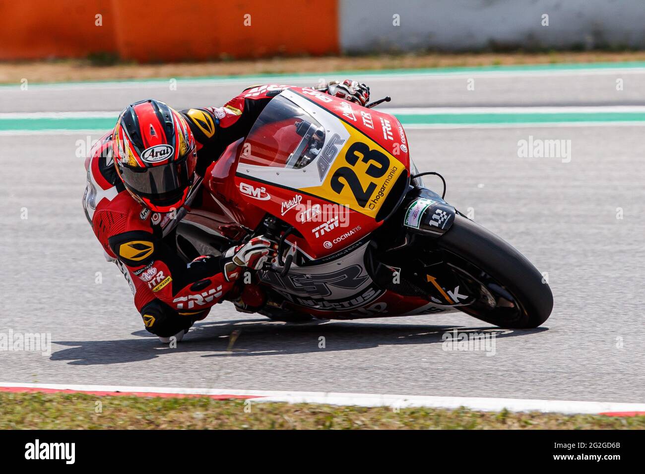 Montmelo, Barcelona, Spain. 11th June, 2021. Taiga Hada from Japan ...