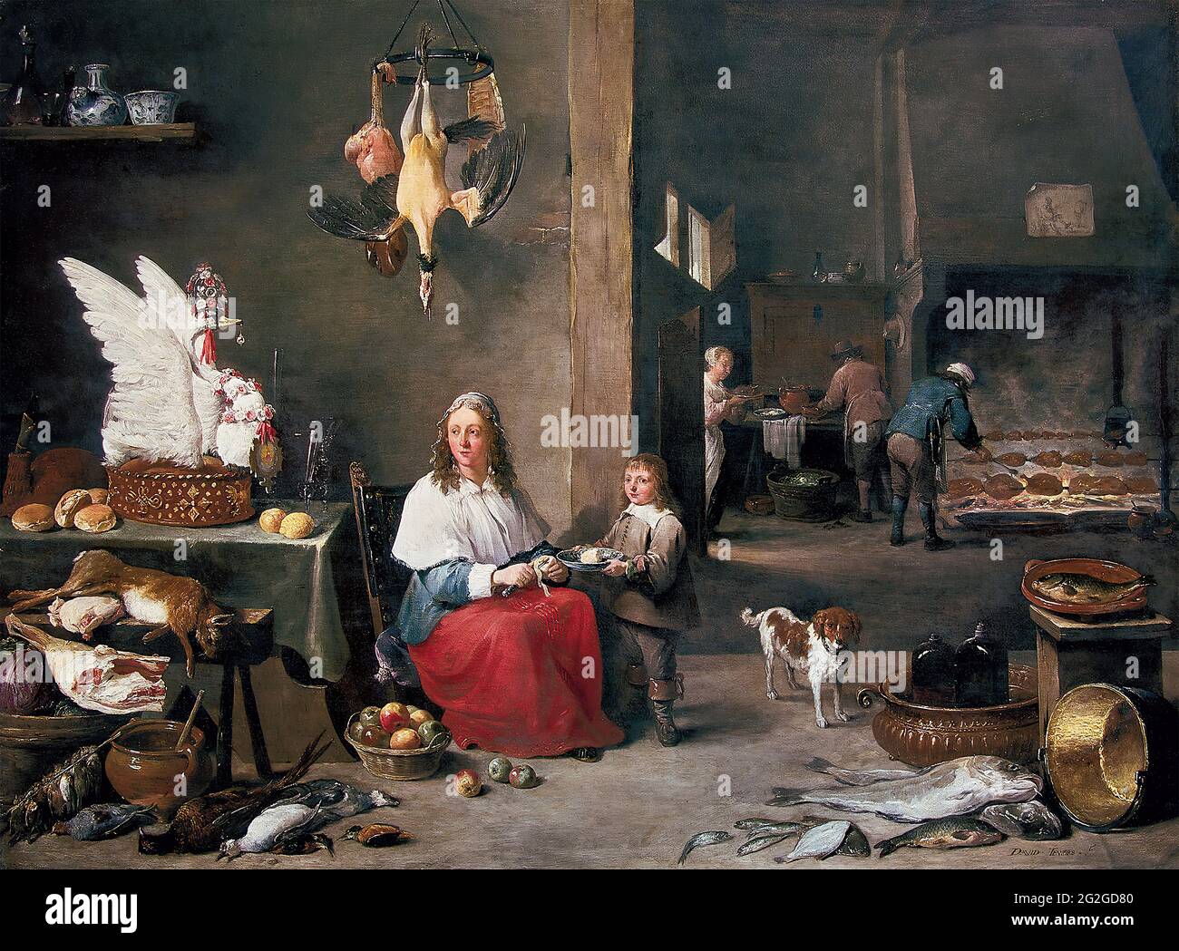 David teniers the kitchen hi-res stock photography and images - Alamy
