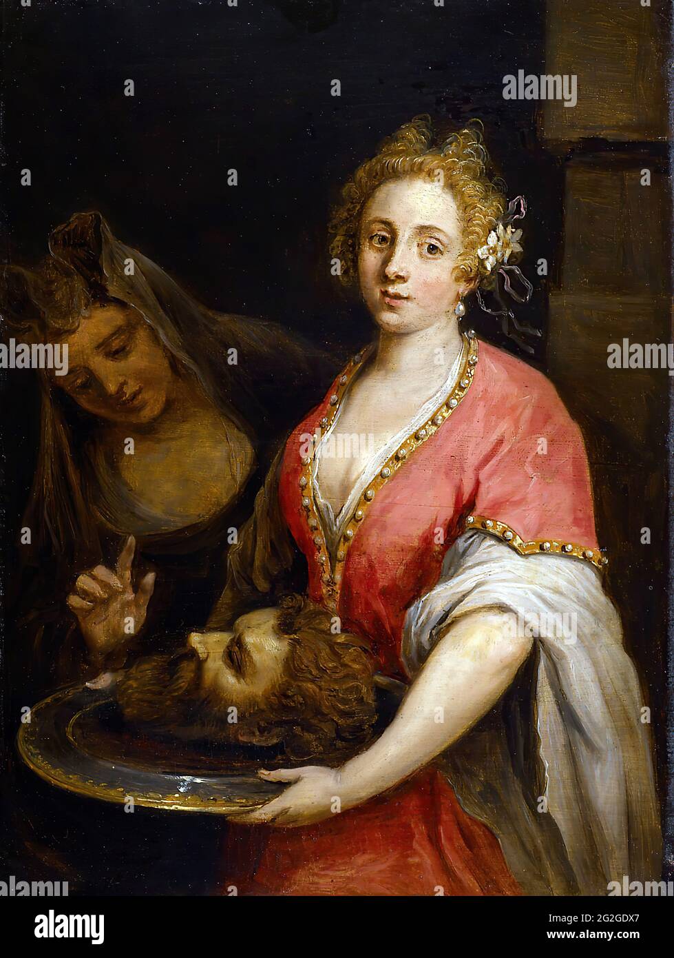 Salome with the head of saint john the baptist hi-res stock photography and images - Alamy