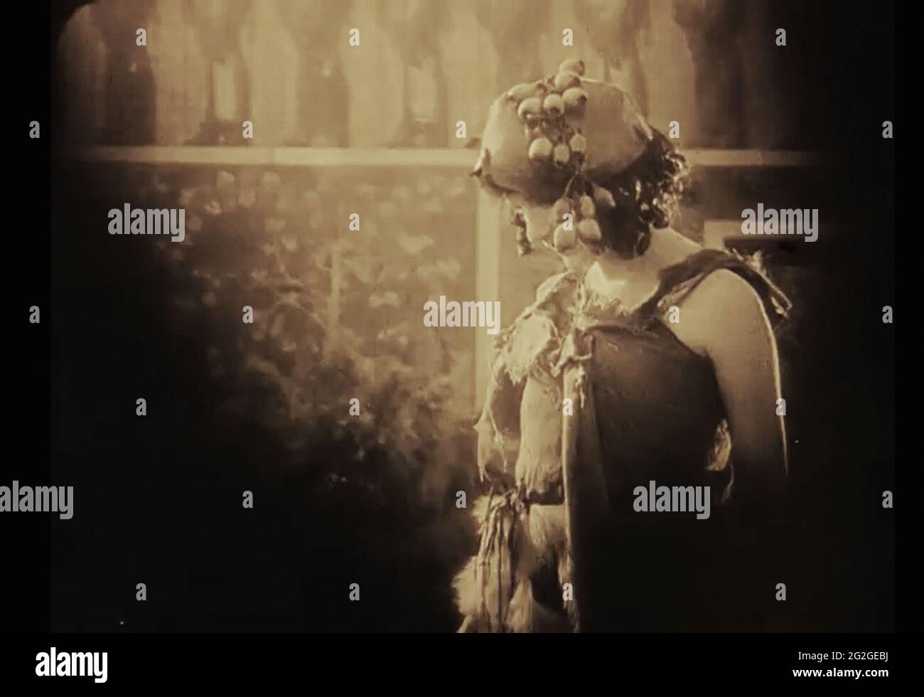 Vintage still of ancient Babylon life from the early 1900s movie ...