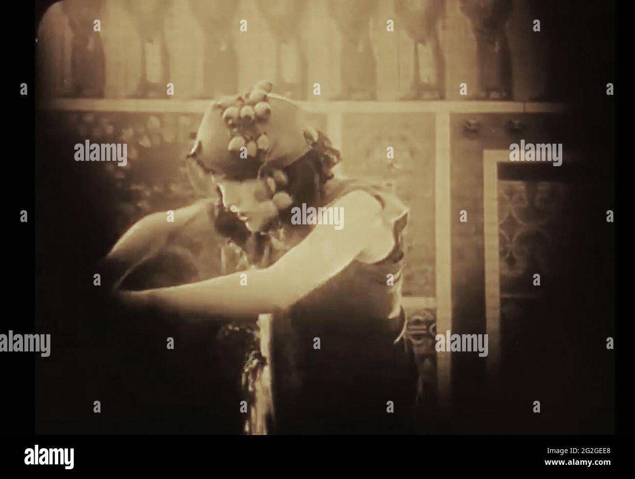 Vintage still of ancient Babylon life from the early 1900s movie ...