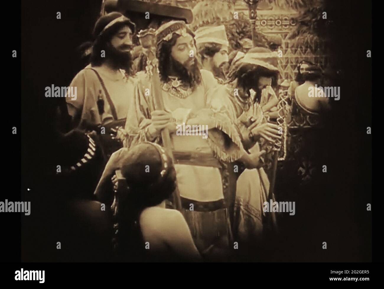 Vintage still of ancient Babylon life from the early 1900s movie ...