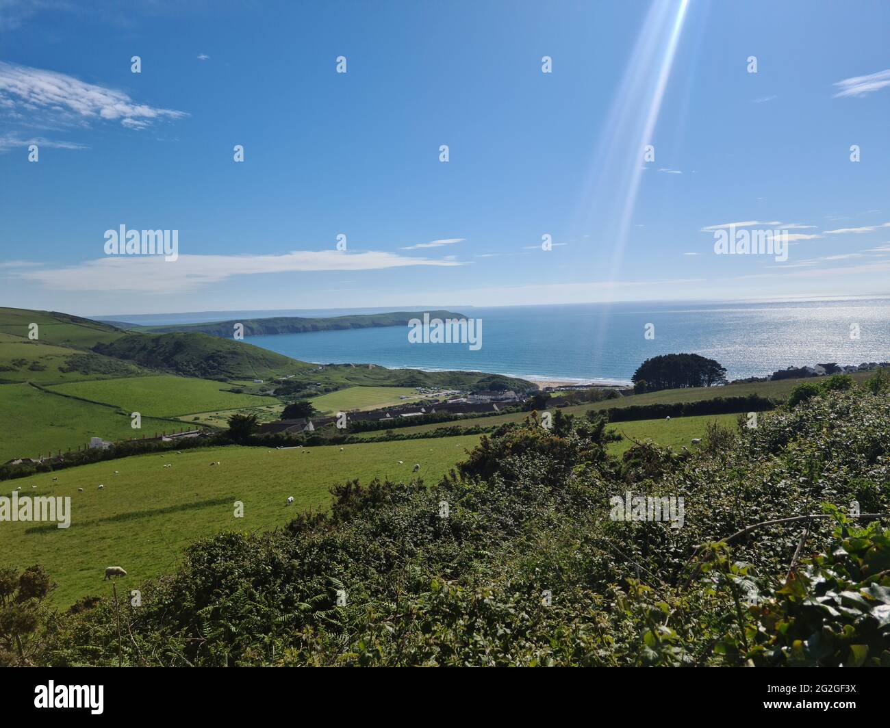 Woolacombe Beach, Woolacombe. Devon, UK Stock Photo - Alamy