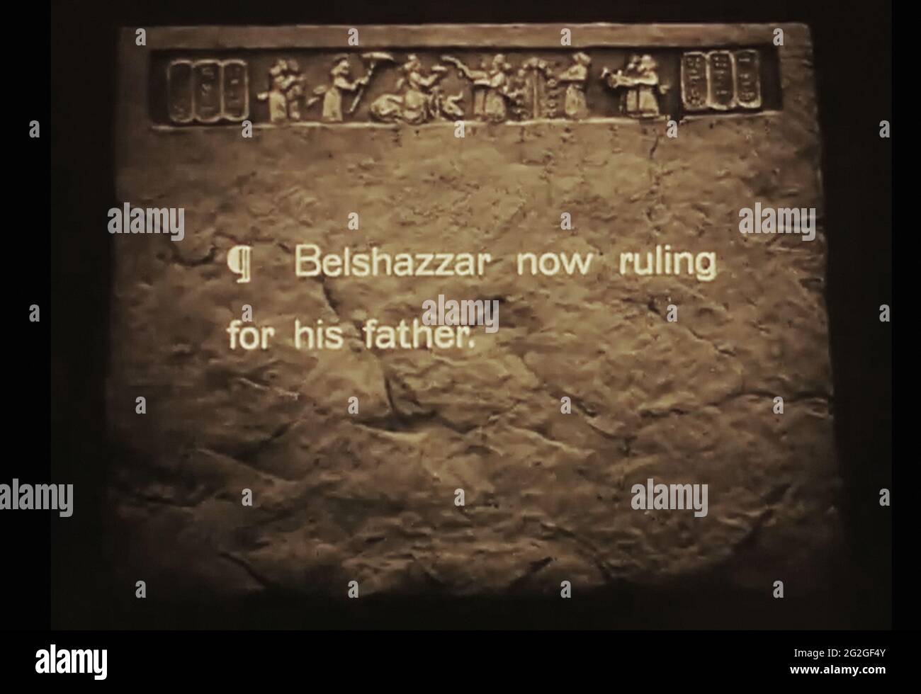 Vintage still of ancient Babylon life from the early 1900s movie ...