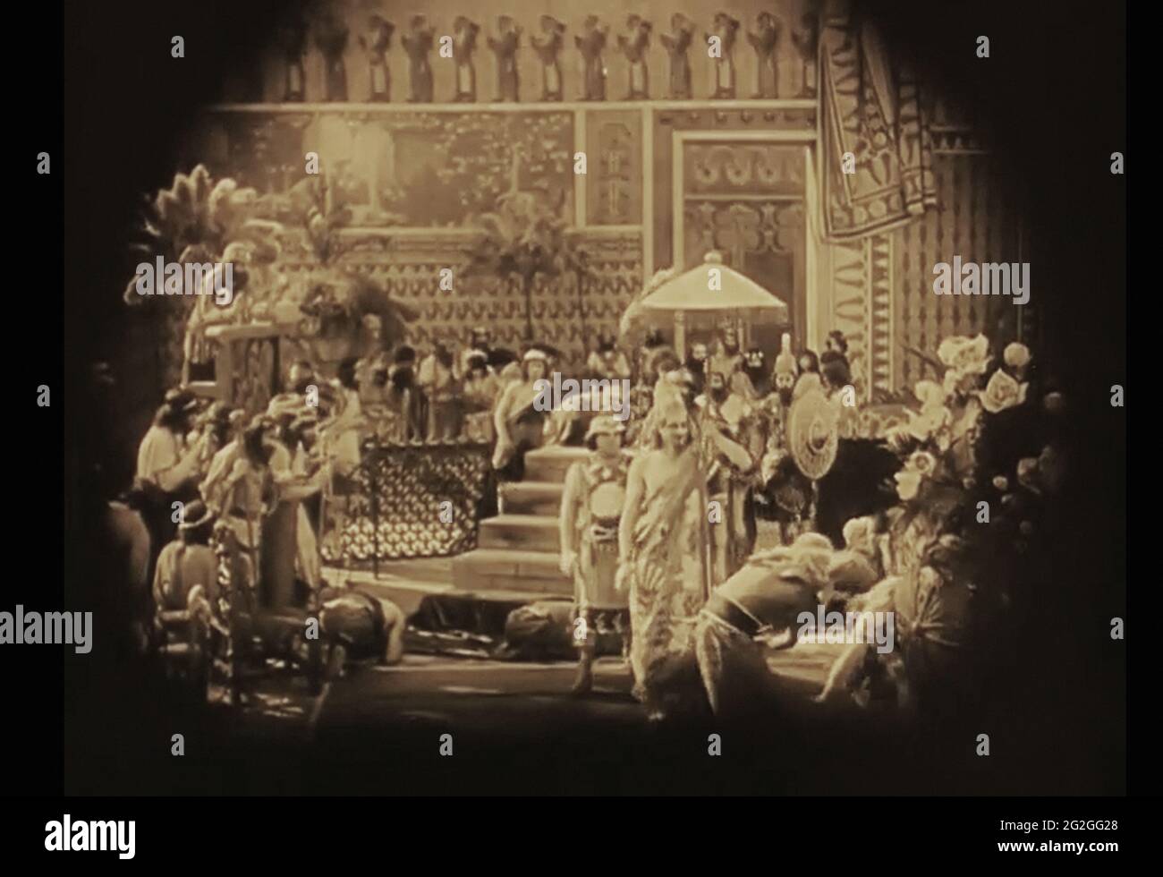 Vintage still of ancient Babylon life from the early 1900s movie ...