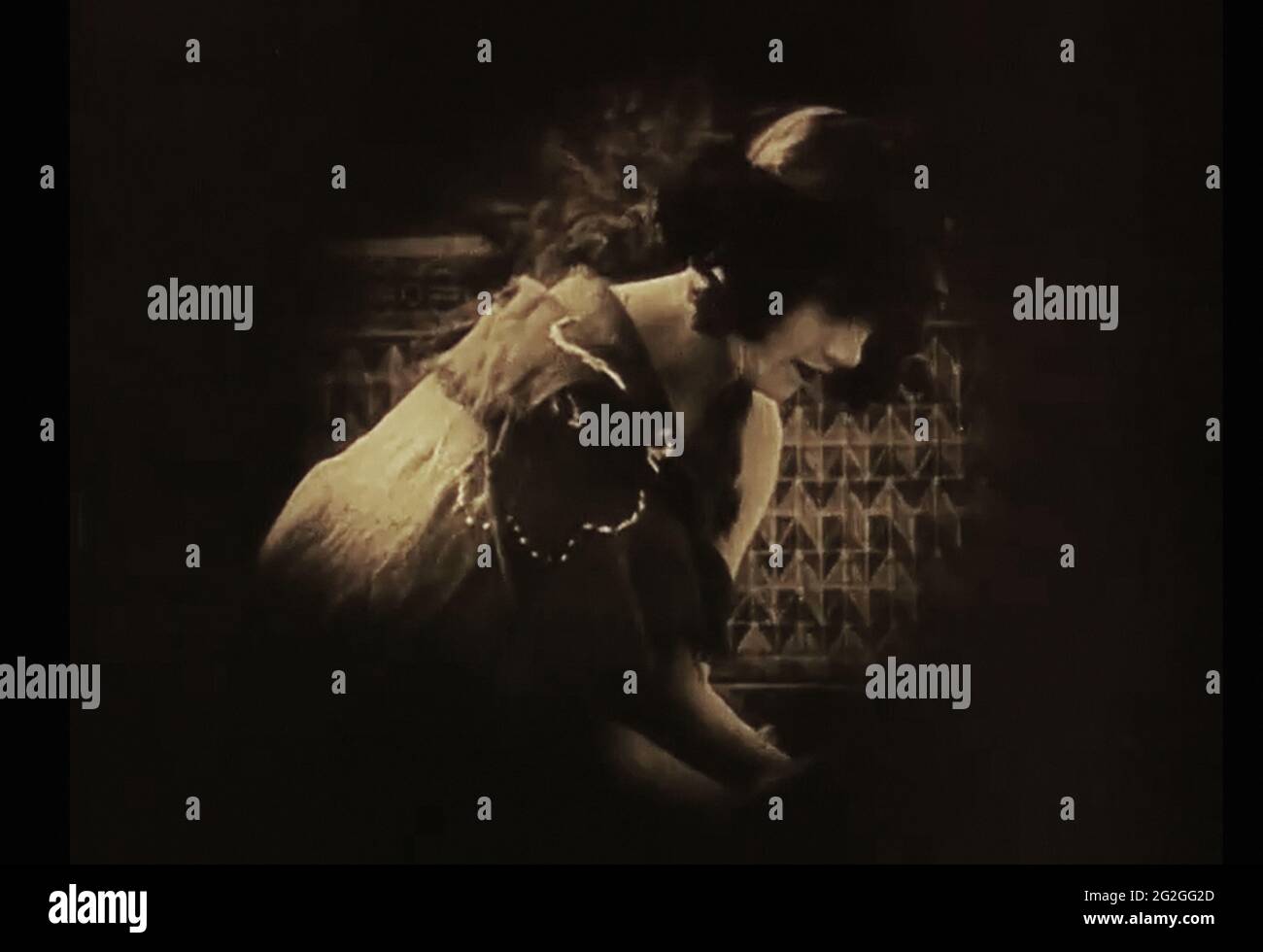 Vintage still of ancient Babylon life from the early 1900s movie ...