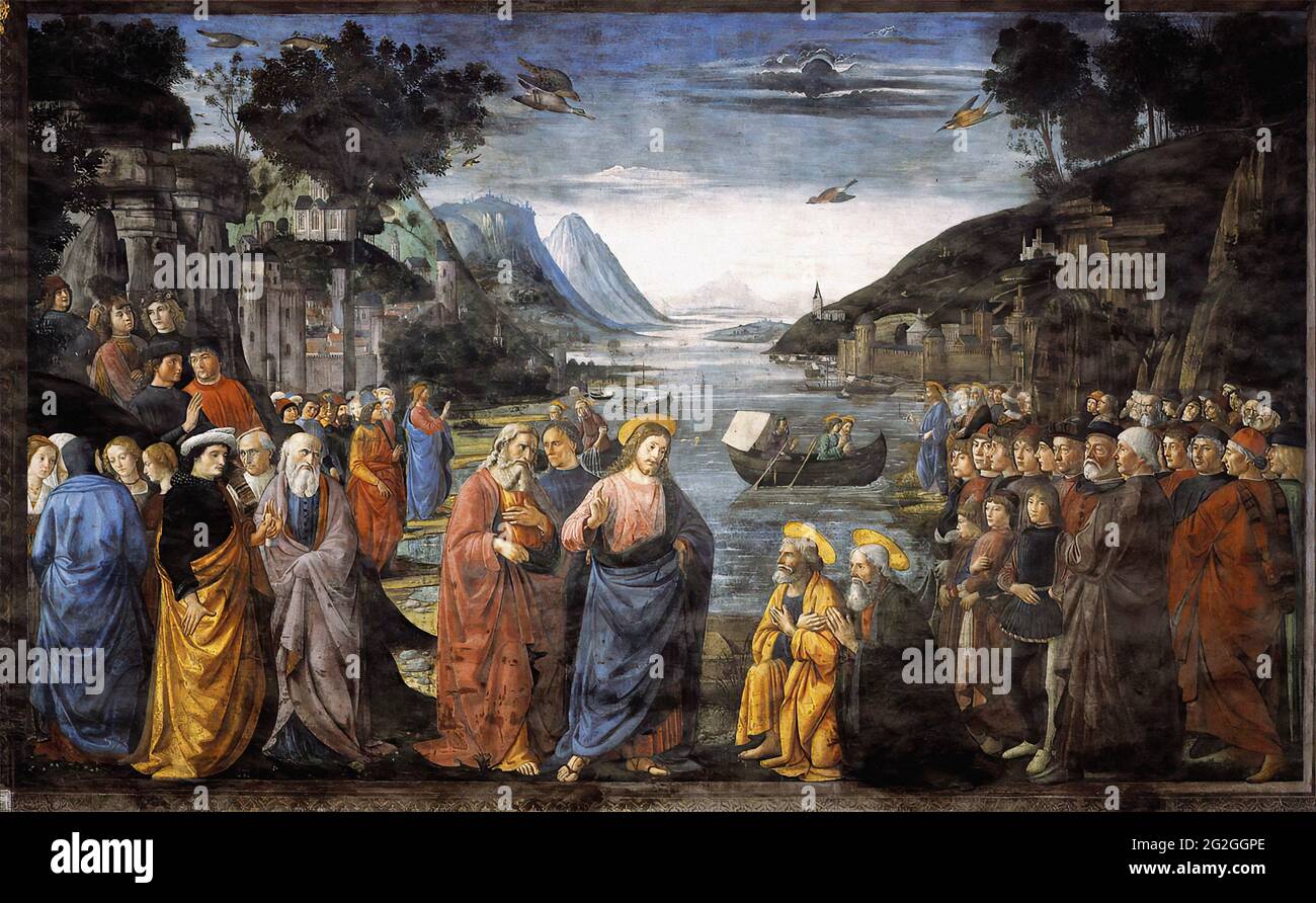 Calling of peter and andrew hi-res stock photography and images - Alamy