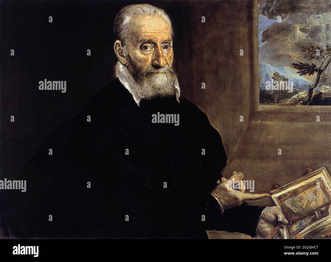 Domínikos Theotokópoulos - El Greco - Portrait Giorgio Giulio Clovio ...