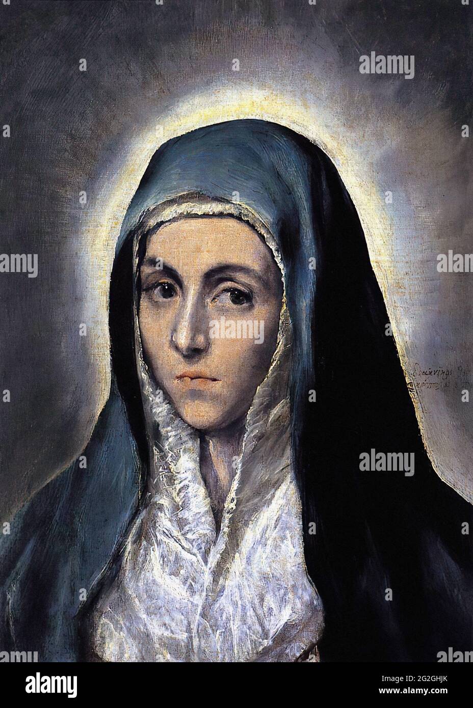 El greco virgin mary hi-res stock photography and images - Alamy