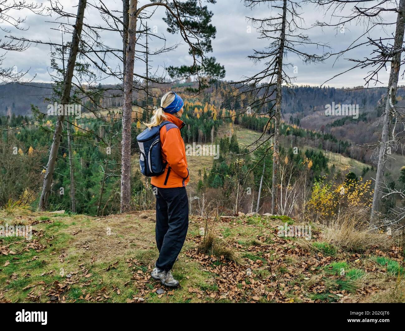 Autumn walks in the Moravice river valley Stock Photo - Alamy