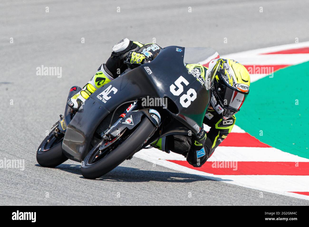 Montmelo, Barcelona, Spain. 11th June, 2021. Luca Lunetta from Italia ...