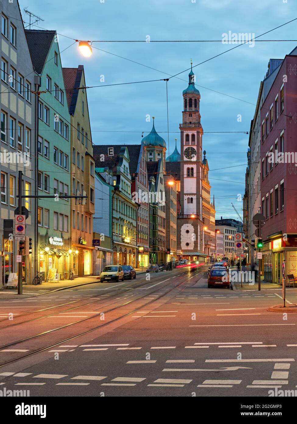 Historical perlach tower hi-res stock photography and images - Alamy