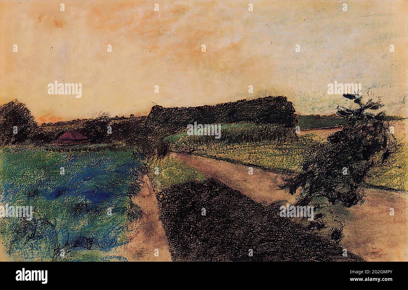 Edgar degas landscape hi-res stock photography and images - Alamy