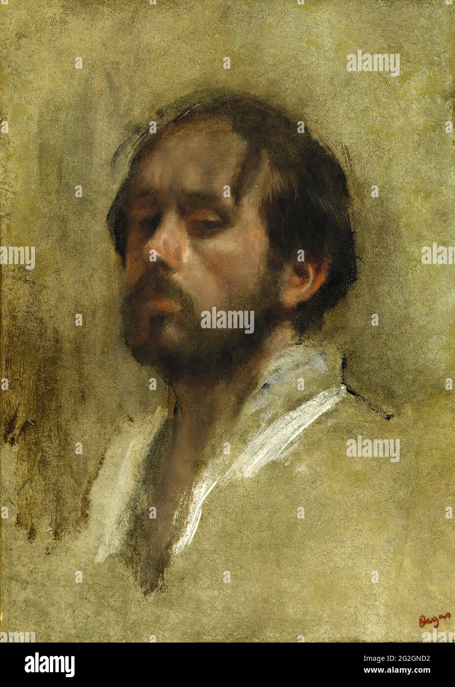 Edgar degas self portrait hi-res stock photography and images - Alamy
