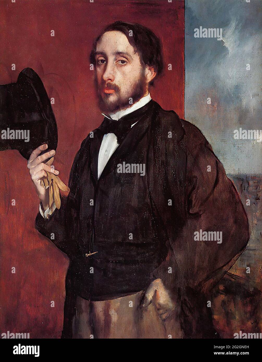 Edgar Degas Self Portrait