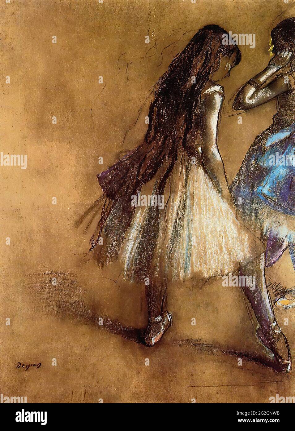 Edgar degas two dancers hi-res stock photography and images - Alamy