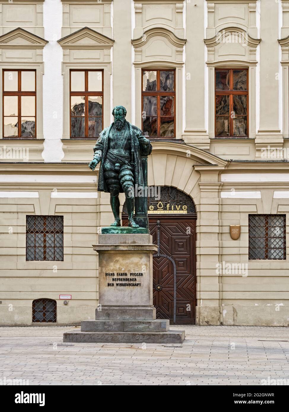 Fugger monument in augsburg hi-res stock photography and images - Alamy