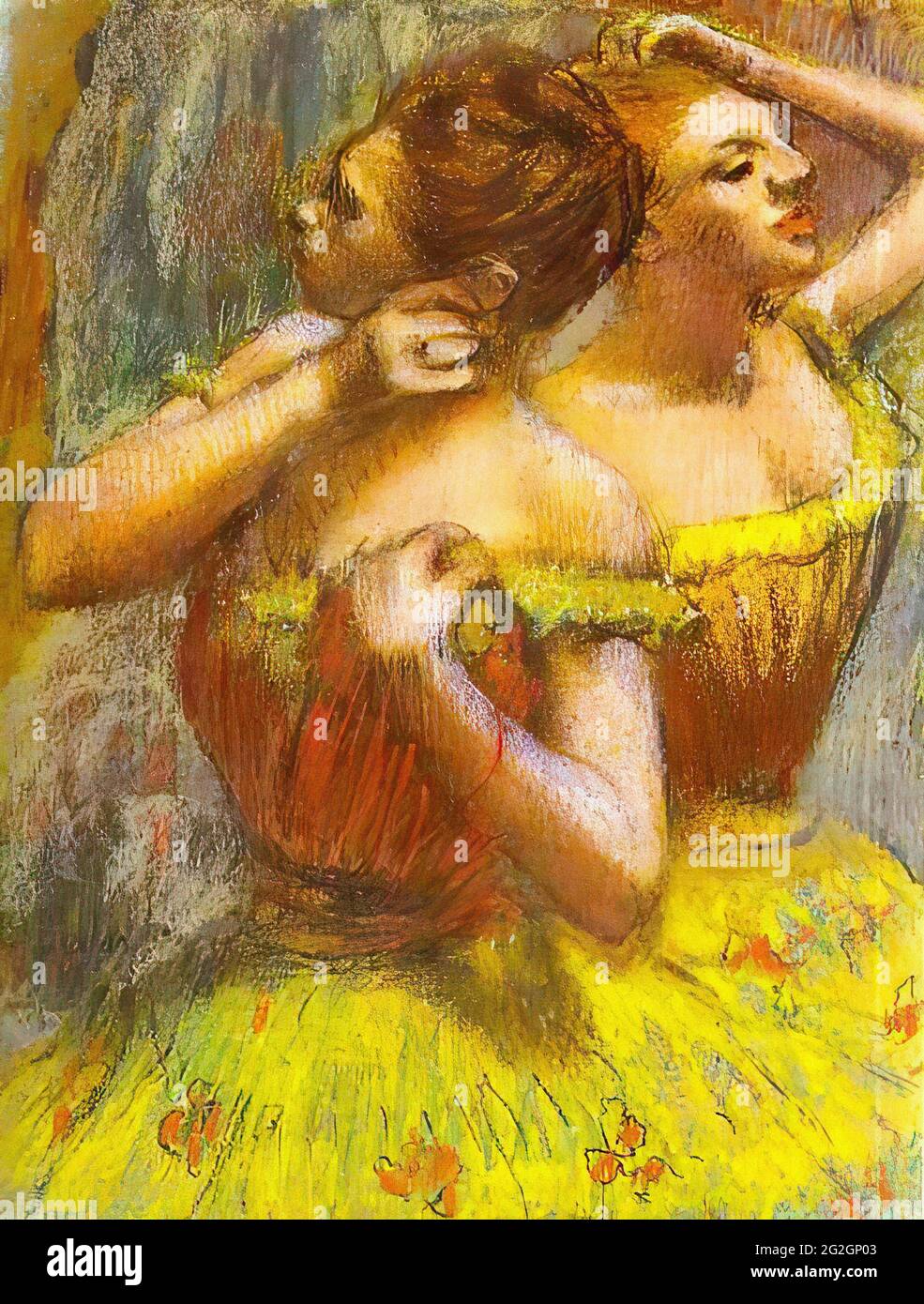 Edgar degas two dancers hi-res stock photography and images - Alamy