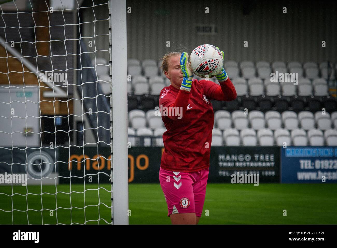 Borehamwood, England. 04 October 2020. Barclays FA Womens Super League ...