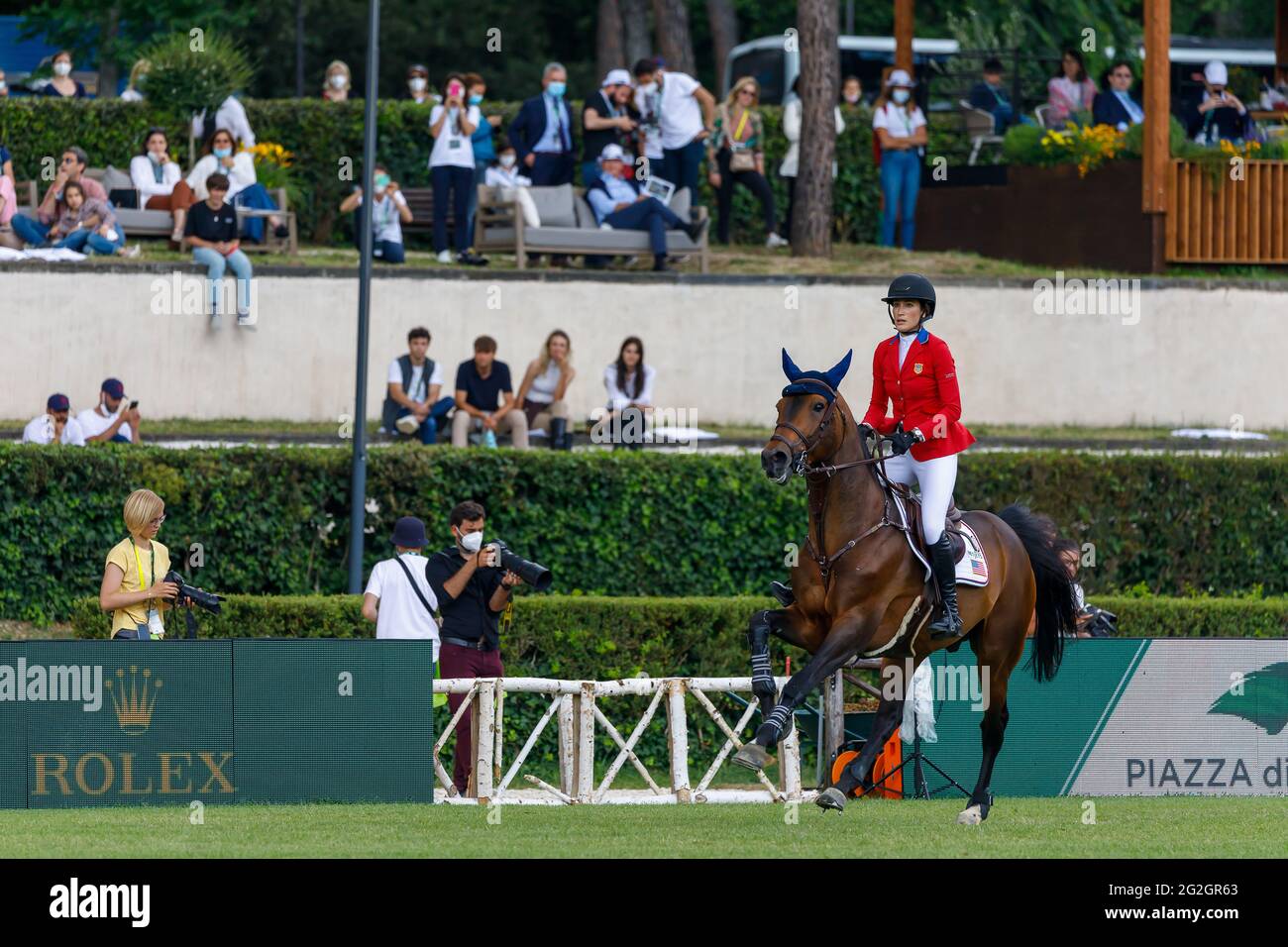 Rome, Italy - 30th May, 2021: Jessica Springsteen (USA) onward Don Juan ...