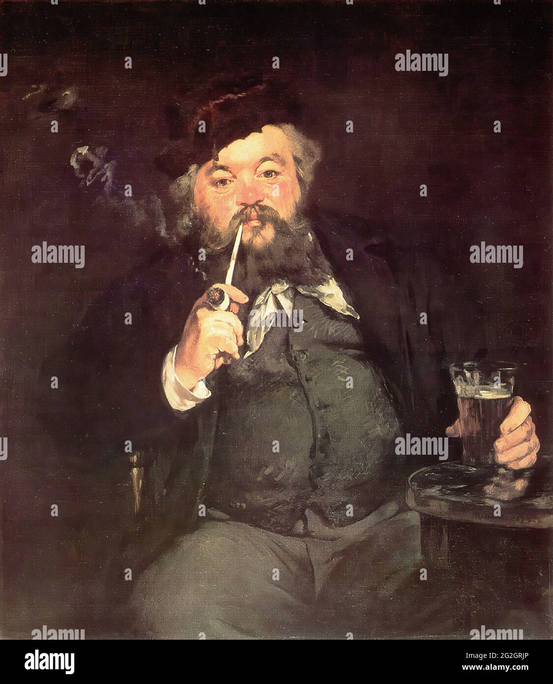 Edouard Manet - Good Glass Beer 1873 Stock Photo - Alamy