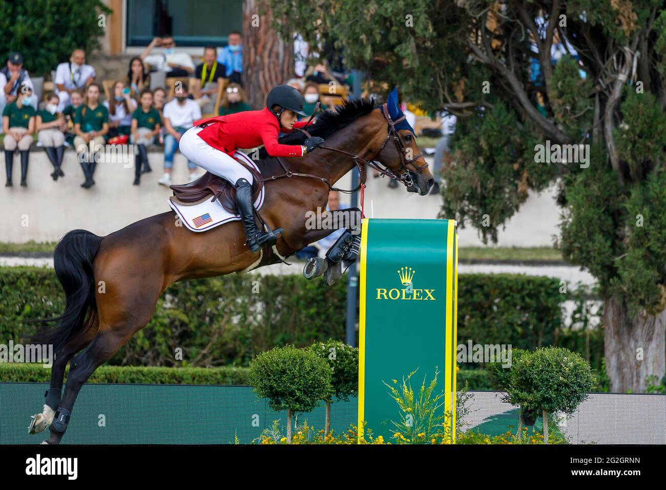 Rome, Italy - 30th May, 2021: Jessica Springsteen (USA) onward Don Juan ...