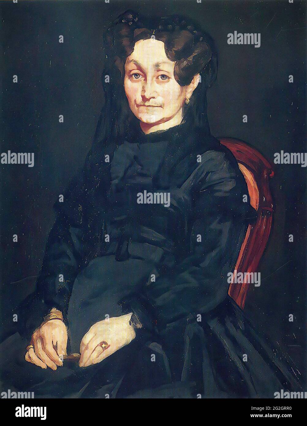 Madame auguste manet hi-res stock photography and images - Alamy