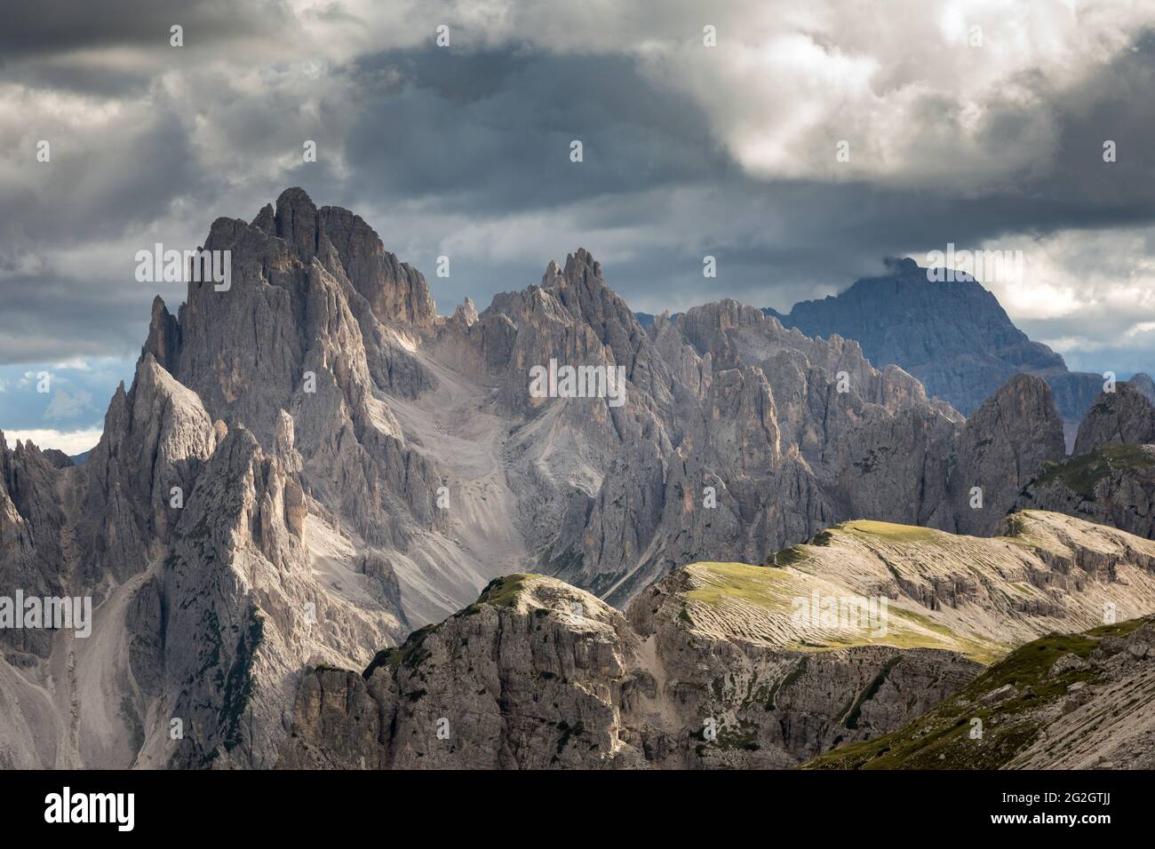 Mountain range in the Italian Dolomites Stock Photo - Alamy