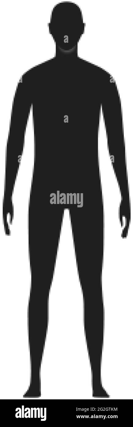 Human Body Outline Side View