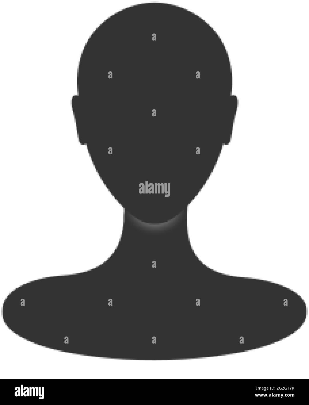 Portrait unknown anonymous woman Cut Out Stock Images & Pictures - Alamy