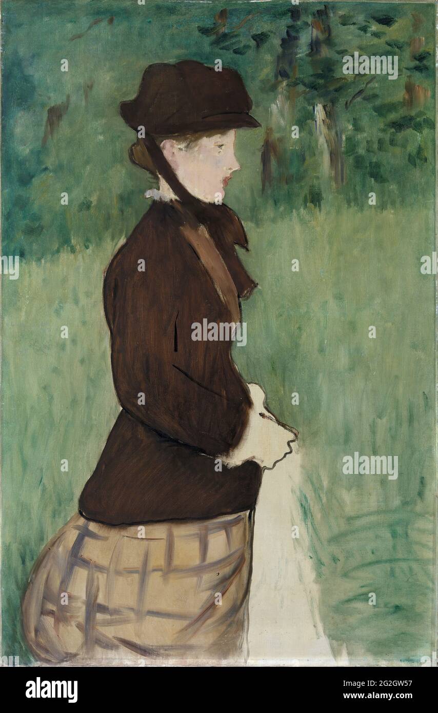 Edouard manet garden hi-res stock photography and images - Alamy