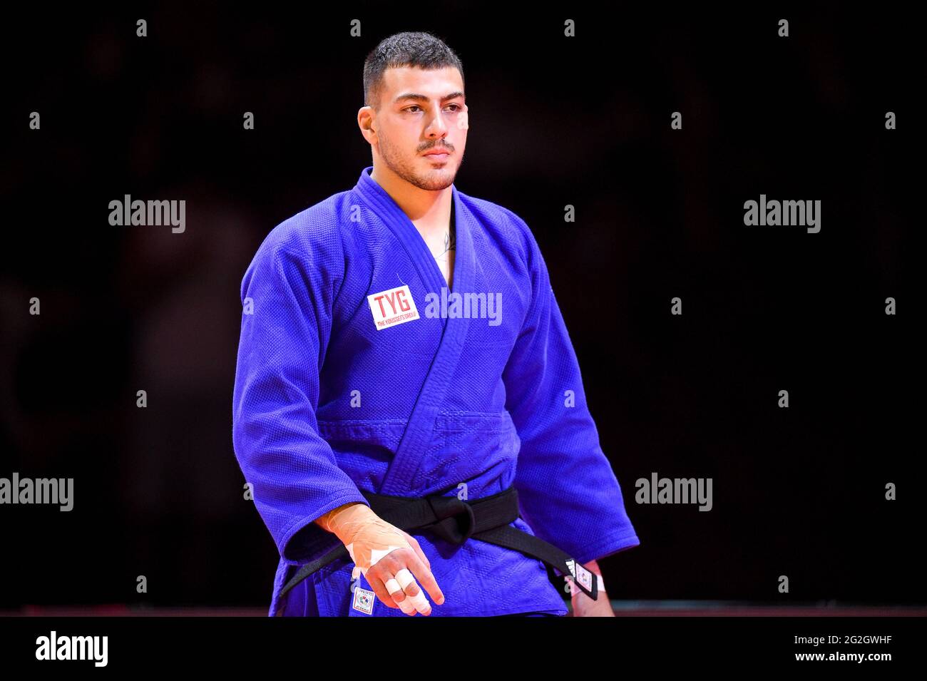 BUDAPEST, HUNGARY - JUNE 11: Shady Elnahas of Canada during the World ...