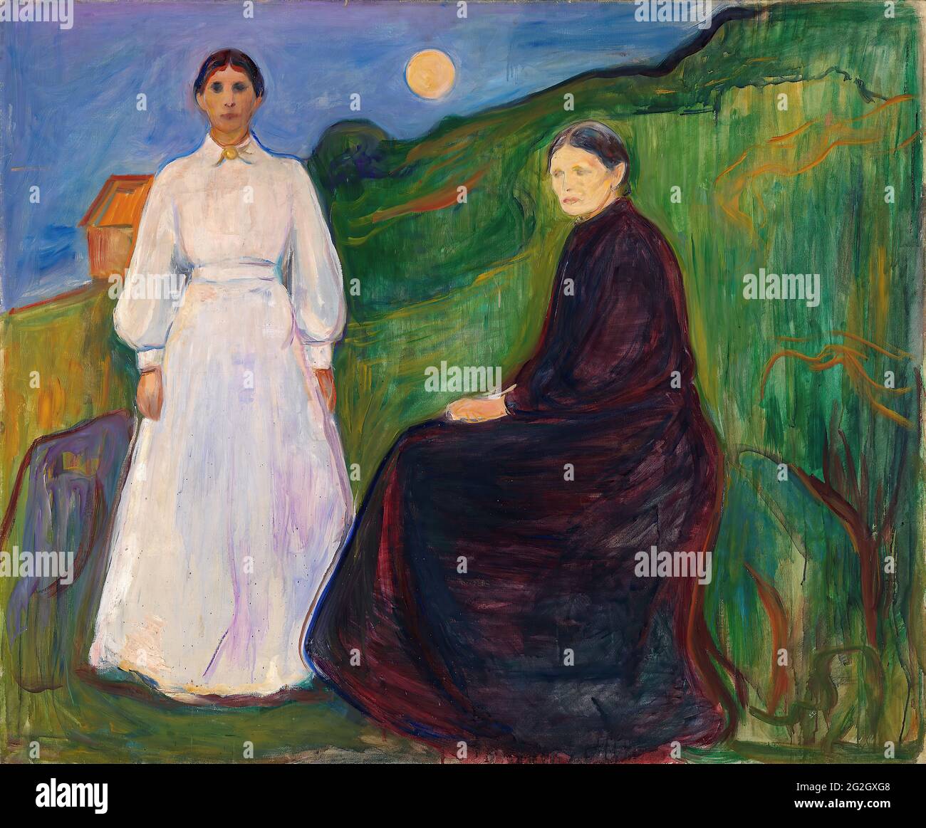 Edvard munch mother daughter High Resolution Stock Photography and ...