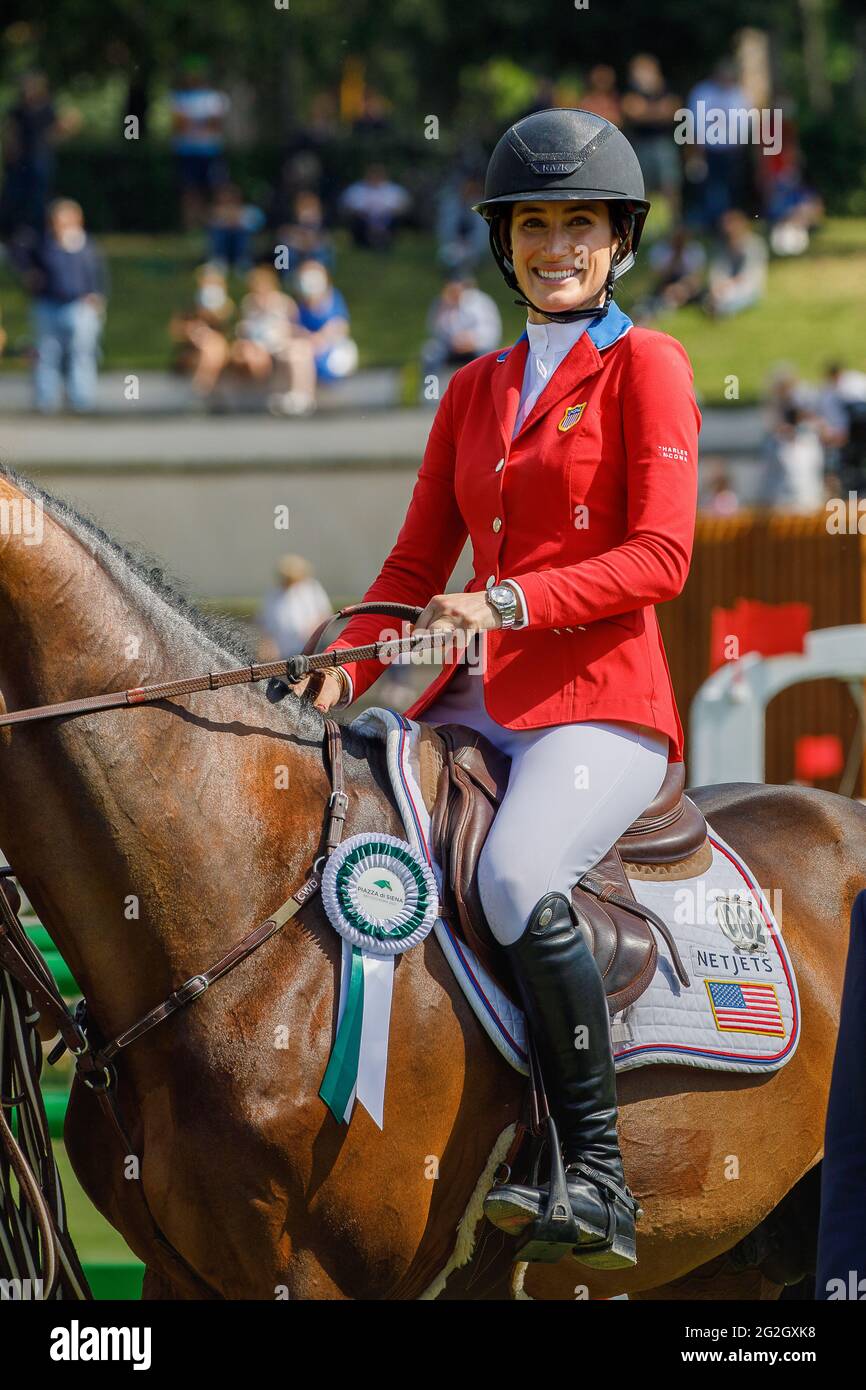 Rome, Italy - 30th May, 2021: Jessica Springsteen (USA) onward Don Juan ...
