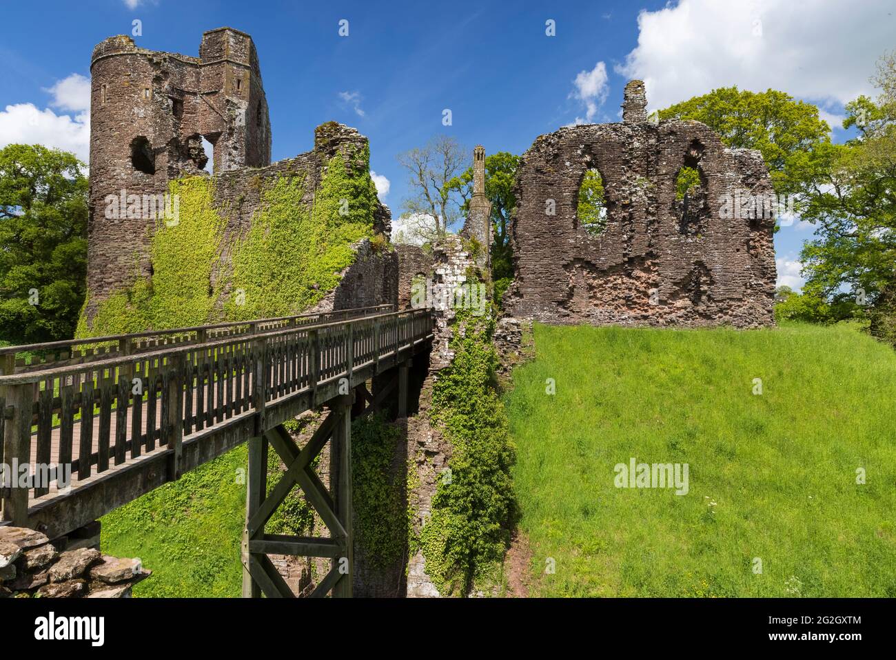 Grosmont Castle, Monmouthshire, Wales, UK Stock Photo - Alamy