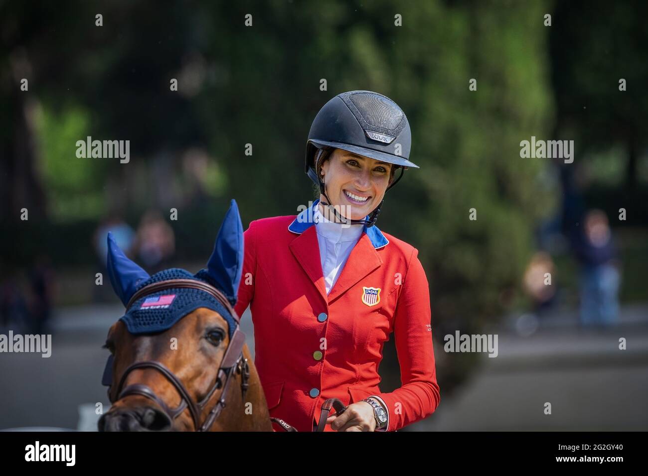 Rome, Italy - 30th May, 2021: Jessica Springsteen (USA) onward Don Juan ...