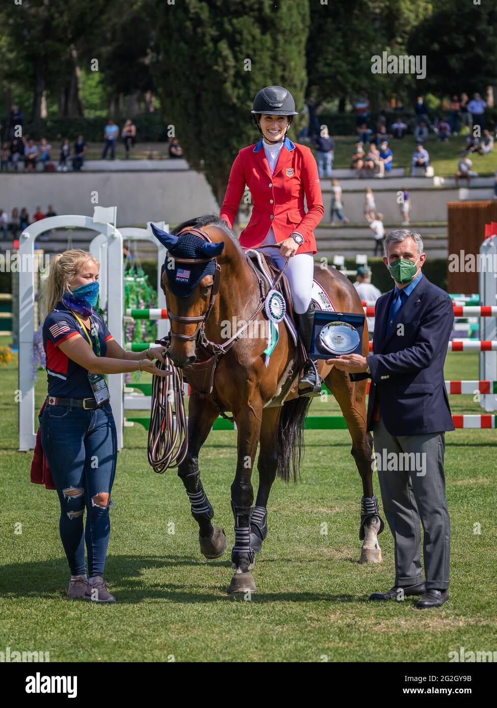 Rome, Italy - 30th May, 2021: Jessica Springsteen (USA) onward Don Juan ...