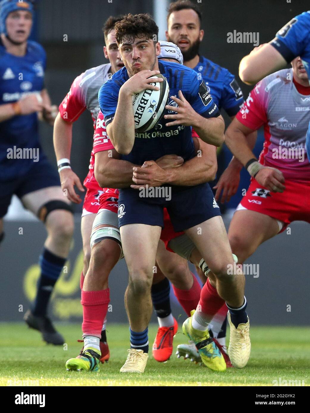 Leinster's Jimmy O'Brien during the Guinness PRO14 Rainbow Cup match at ...