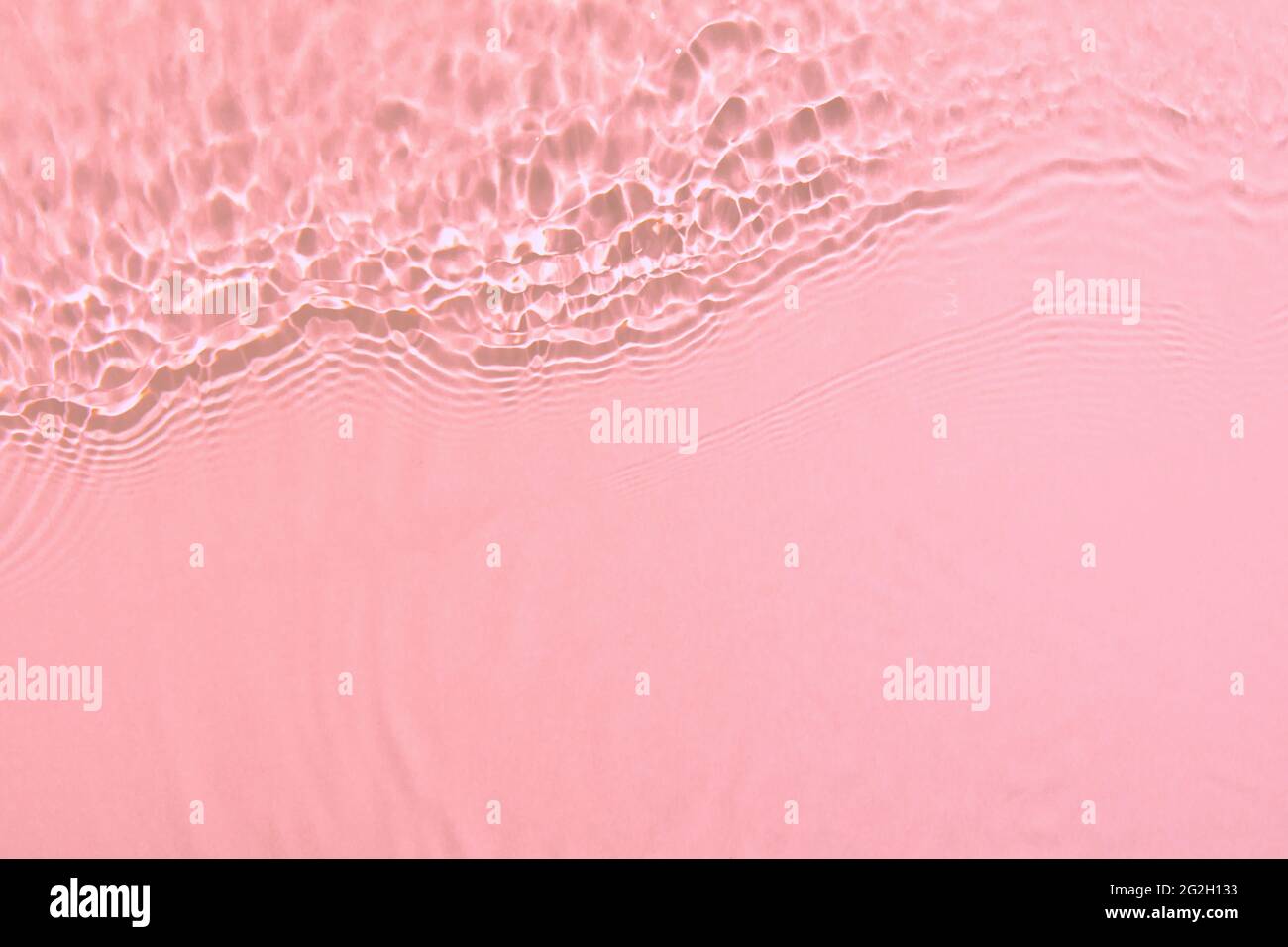 pink transparent clear water surface texture summer background Stock ...