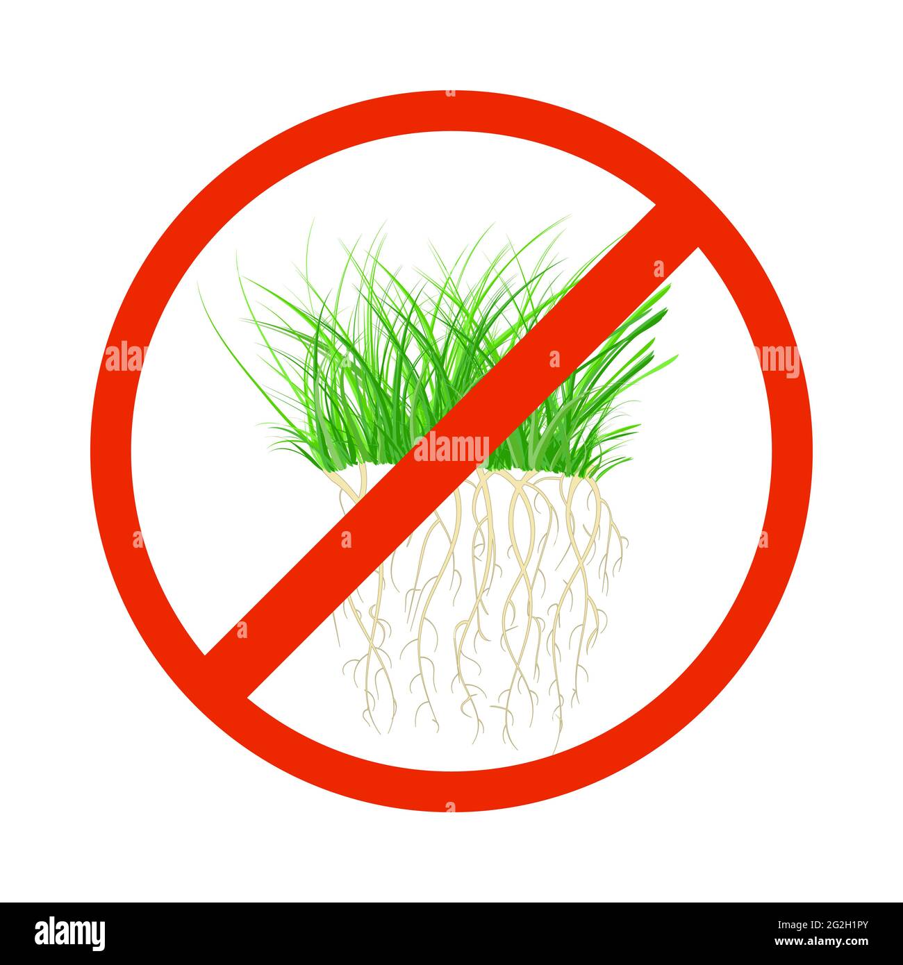 Removal of weeds Stock Vector Images - Alamy