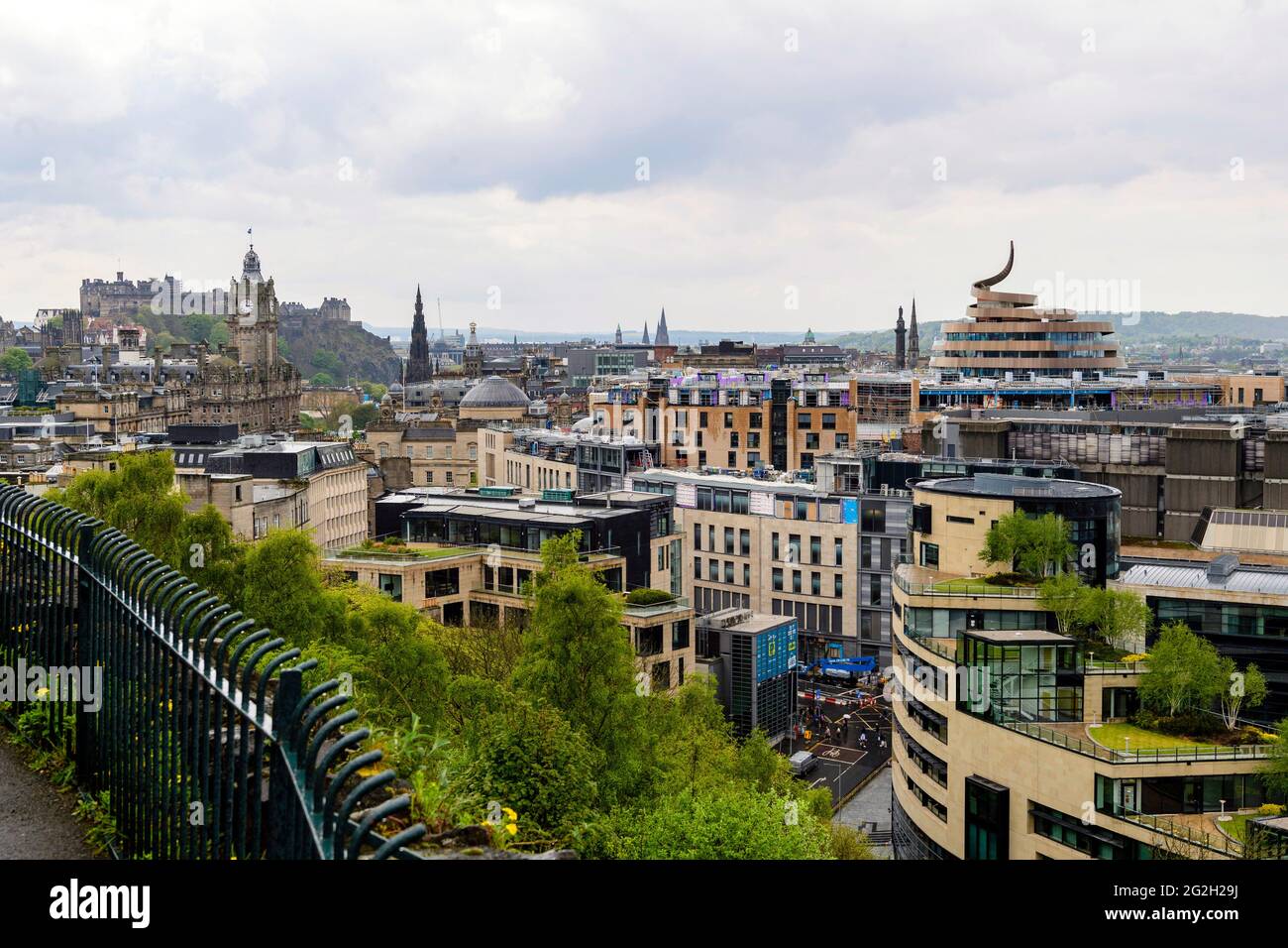 St James Quarter Development, Edinburgh. The Cranes have been removed ...