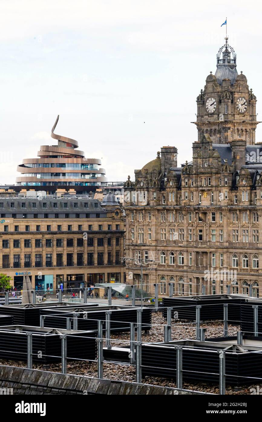 St James Quarter Development, Edinburgh. The Cranes have been removed ...