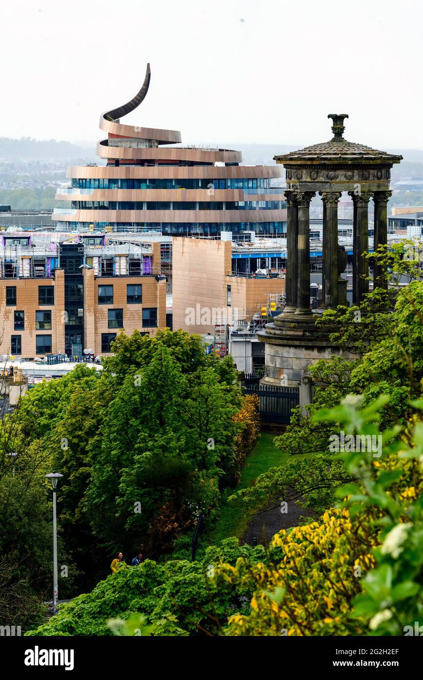 St James Quarter Development, Edinburgh. The Cranes have been removed ...