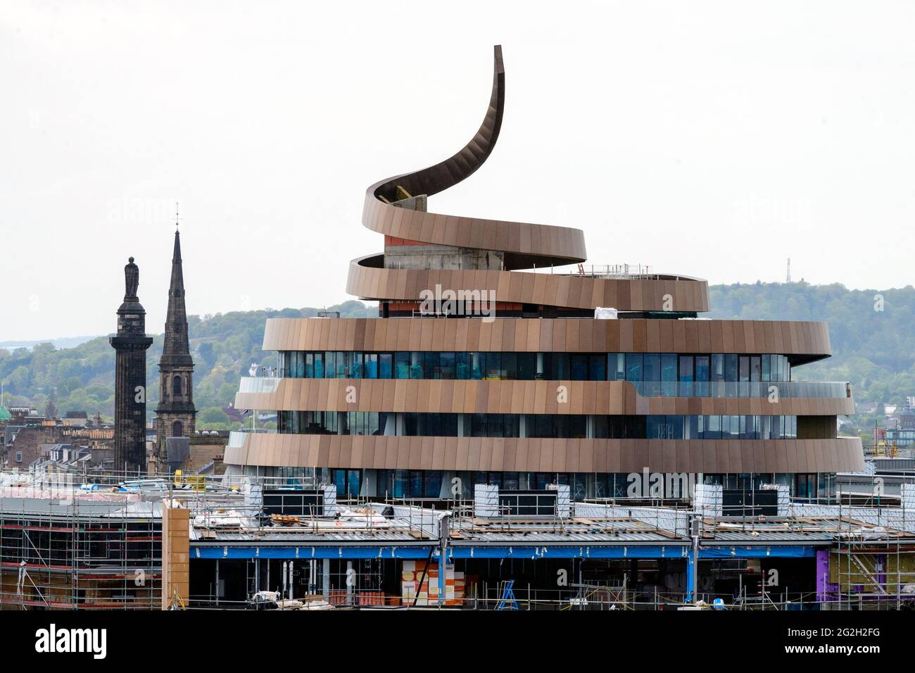 St James Quarter Development, Edinburgh. The Cranes have been removed ...