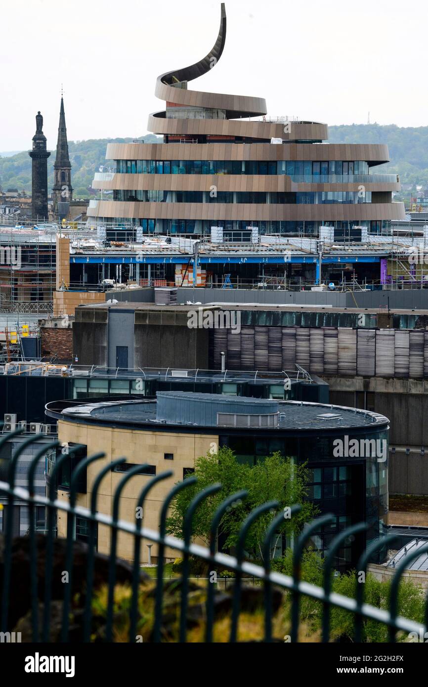 St James Quarter Development, Edinburgh. The Cranes have been removed ...