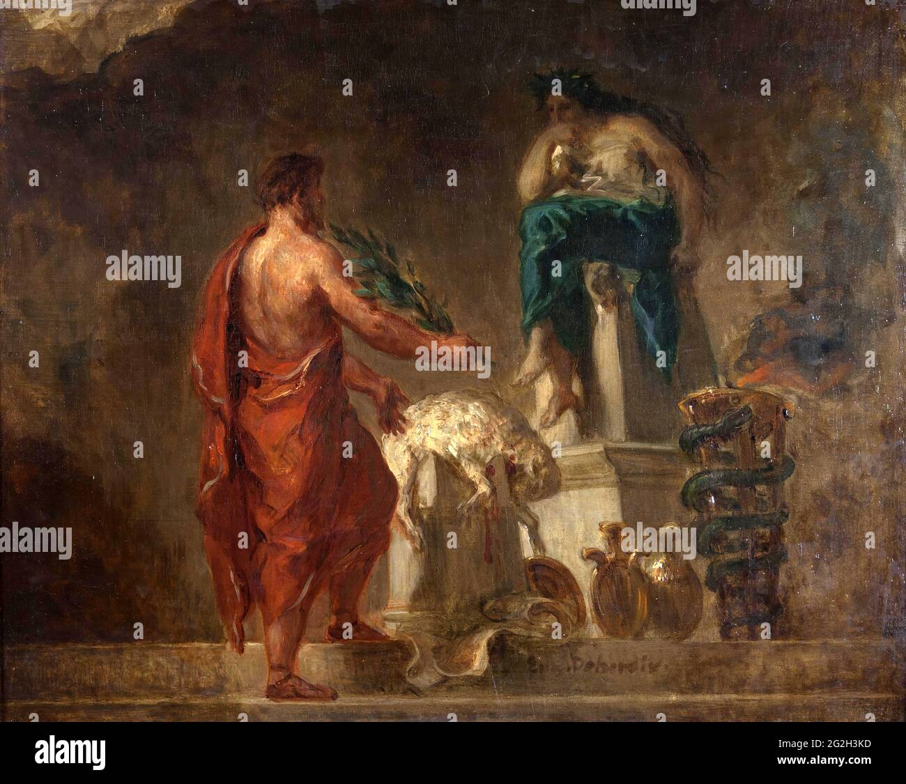 Pythia Oracle At Delphi