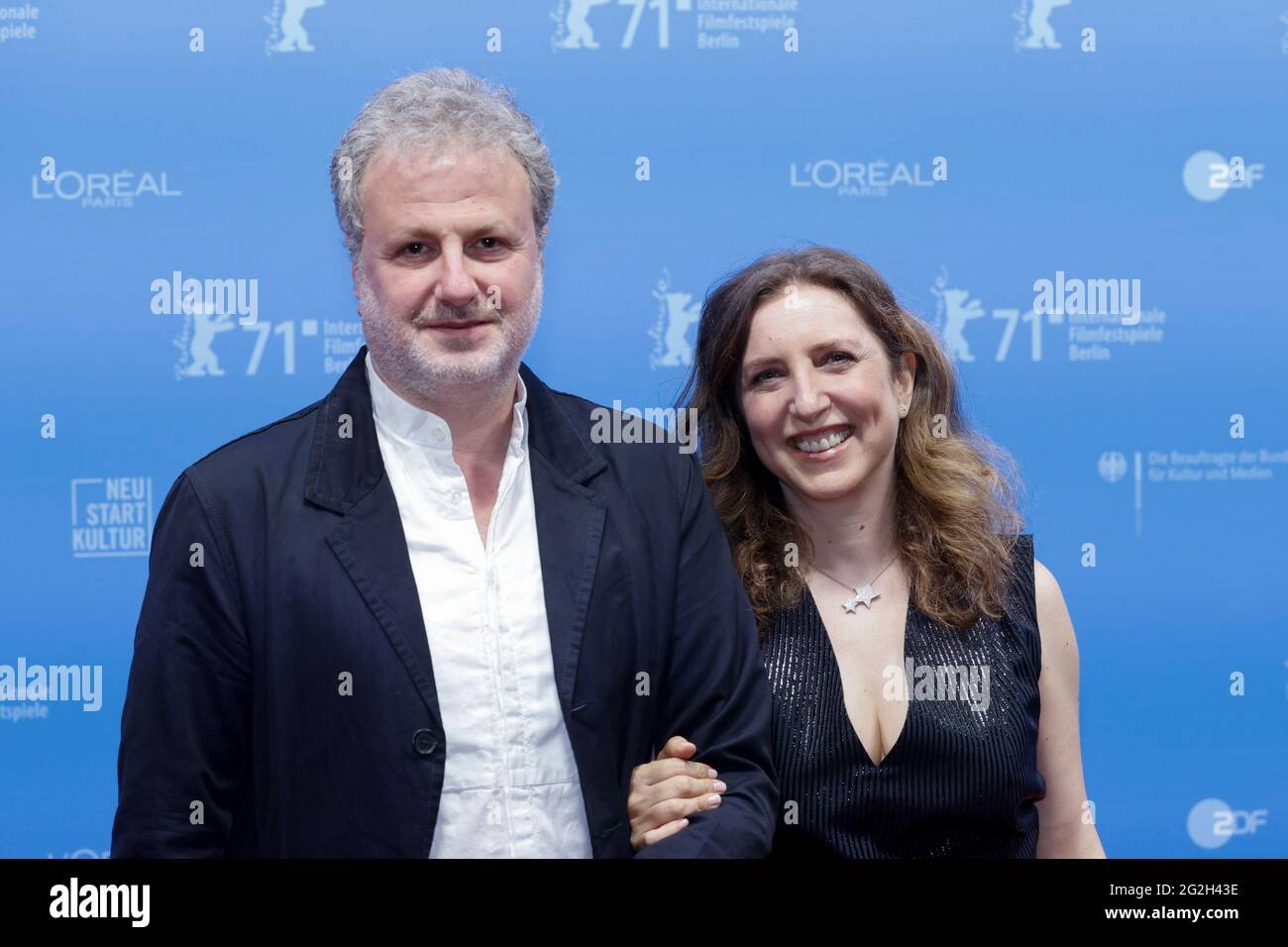 Berlin, Germany. 11th June, 2021. Directors Joana Hadjithomas and ...
