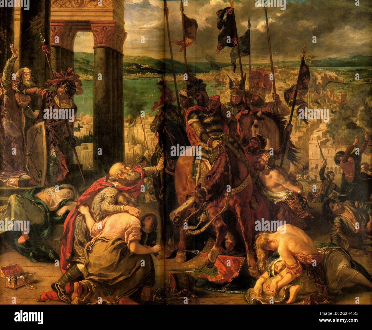 Entry of the crusaders into constantinople hi-res stock photography and ...